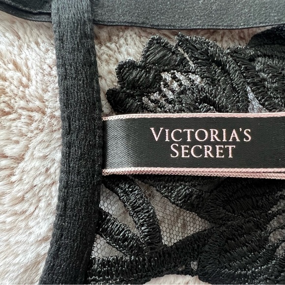 Victoria's Secret | Intimates & Sleepwear | Victorias Secret Black Lace ...